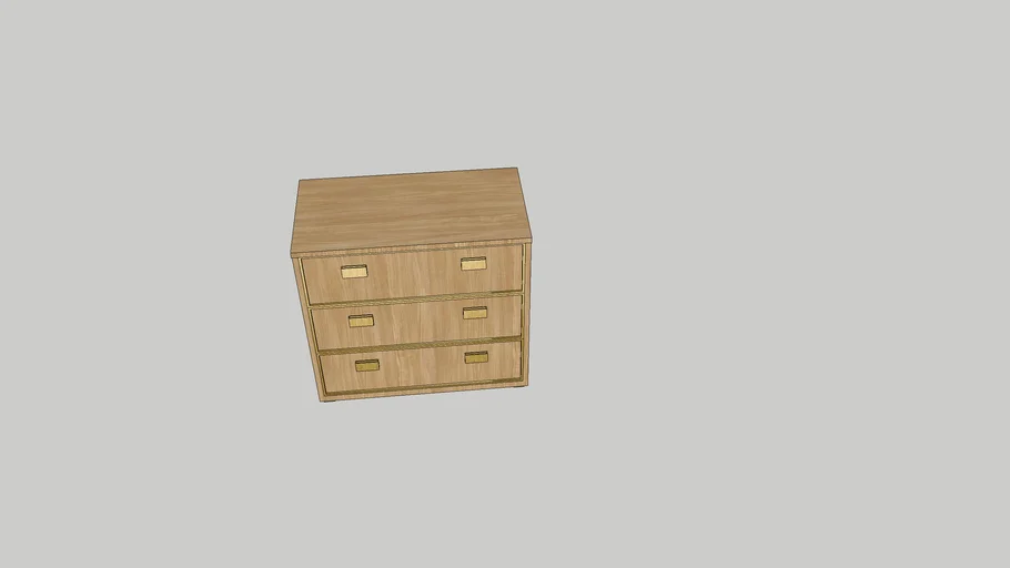 Commode jungle chic | 3D Warehouse