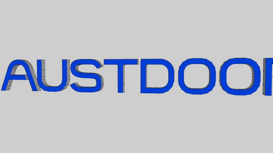 Logo noi Austdoor | 3D Warehouse