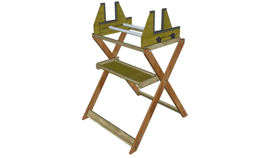 RC model airplane assembly/ starting stand | 3D Warehouse