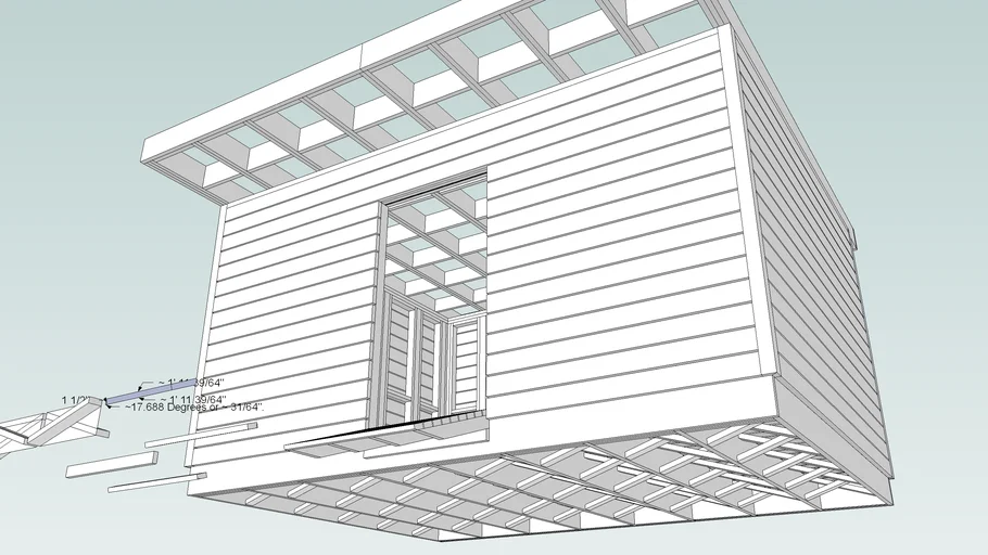 Firewood Shed | 3D Warehouse