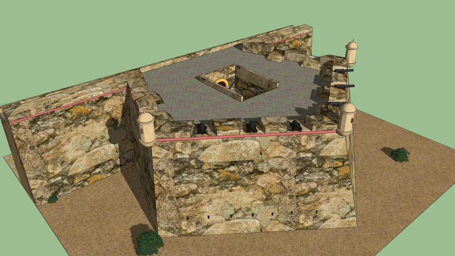 Baluarte defensivo | 3D Warehouse