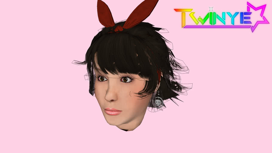 Josie Rizal Rider cabelo Hair | 3D Warehouse