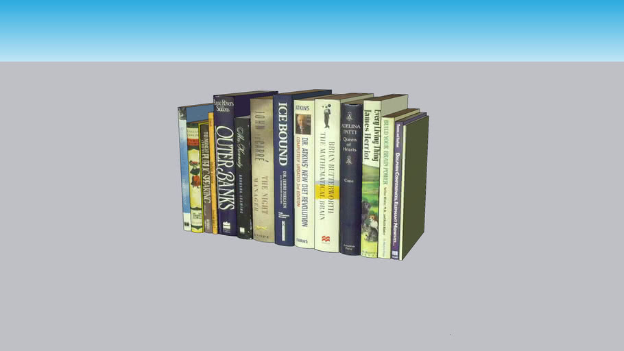 Books set | 3D Warehouse