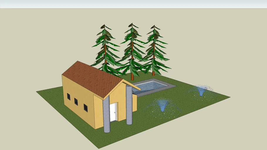 maison simple | 3D Warehouse