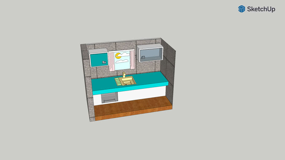 Kiddie Kitchen Small | 3D Warehouse