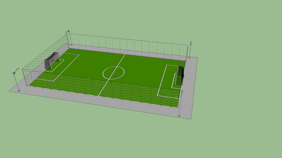 Cancha Sintetica | 3D Warehouse