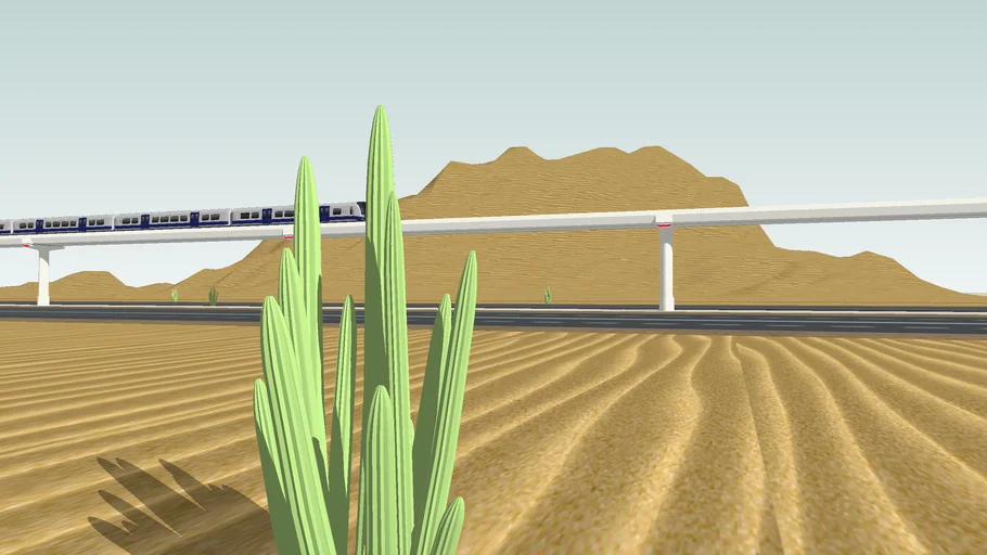 Dubai Metro Viaduct | 3D Warehouse