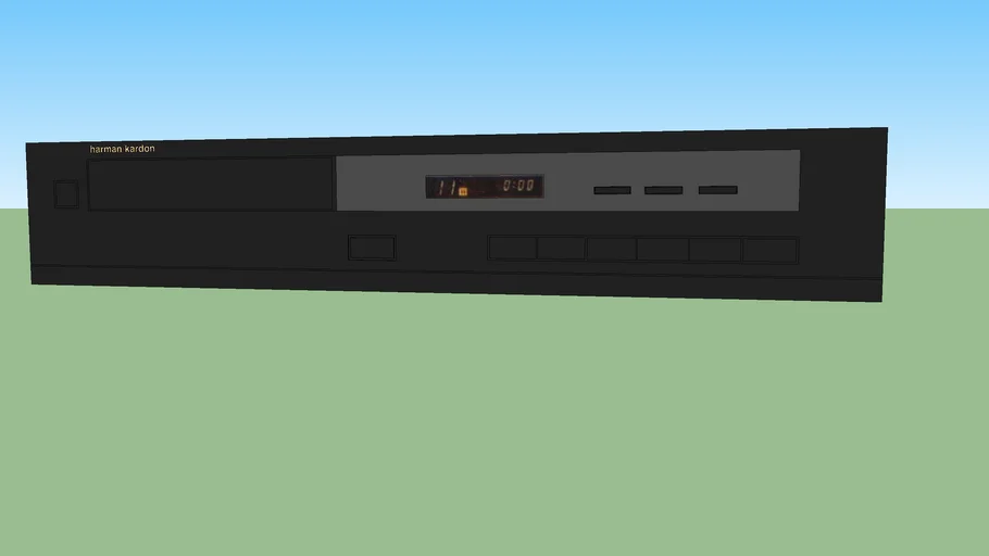 Harman/Kardon CD player | 3D Warehouse