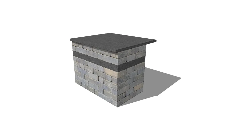 Barkman Quarry Stone Bar Counter Extended | 3D Warehouse