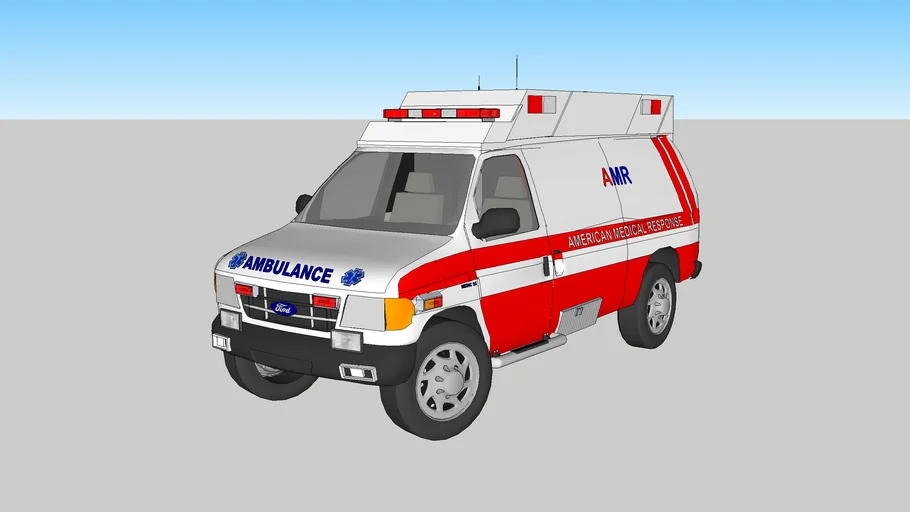 ambulance amr california | 3D Warehouse