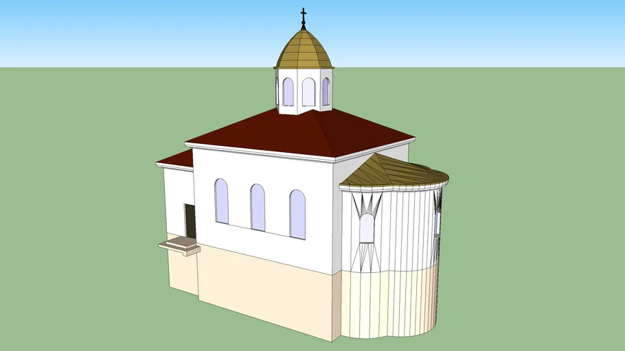 Hram Sveti Prorok Iliq - Zvonci | 3D Warehouse