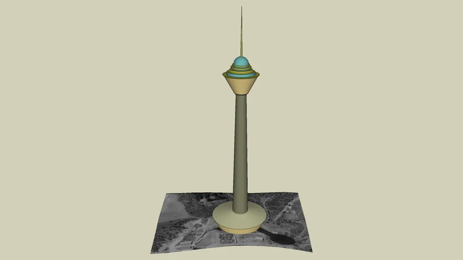 Milad Tower | 3D Warehouse