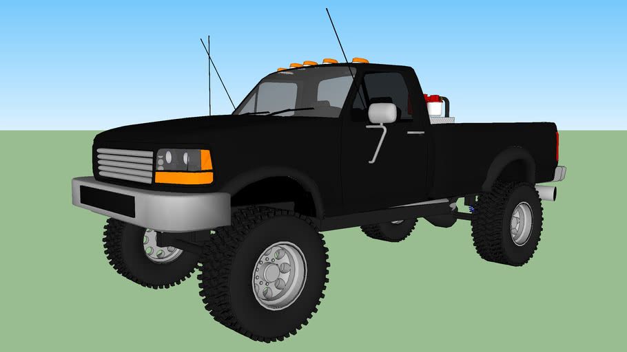 1997 Ford F250 Custom | 3D Warehouse