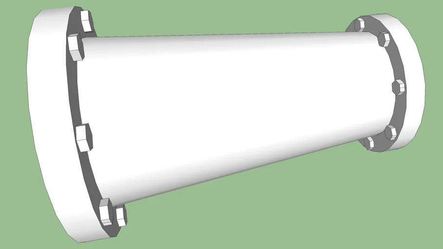 6' to 4' Pipe Reducer | 3D Warehouse