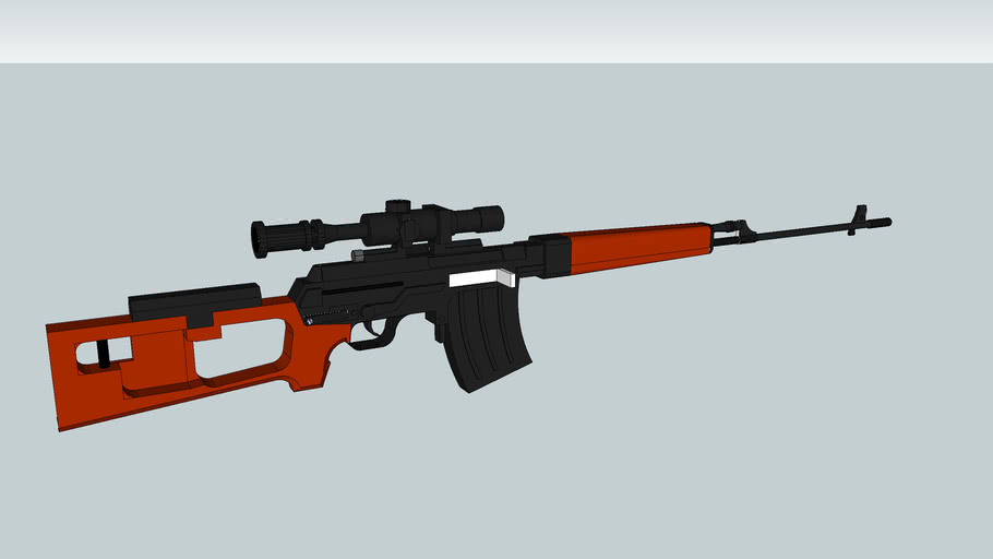 dragunov sdv | 3D Warehouse