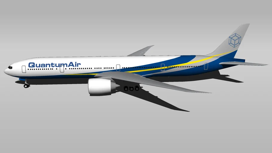 QuantumAir Boeing 777-300ER {77W} | 3D Warehouse