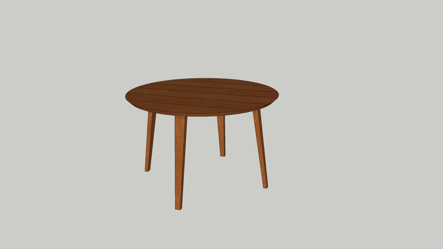 Round Table.skp | 3D Warehouse