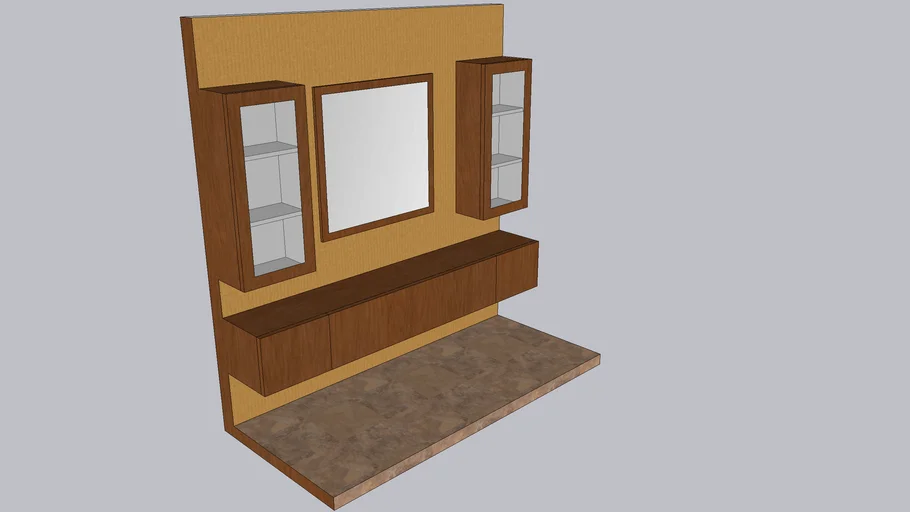 dressing unit | 3D Warehouse