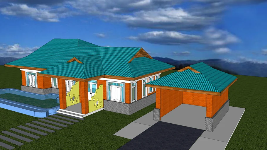 CEB BLOCK HOUSE | 3D Warehouse