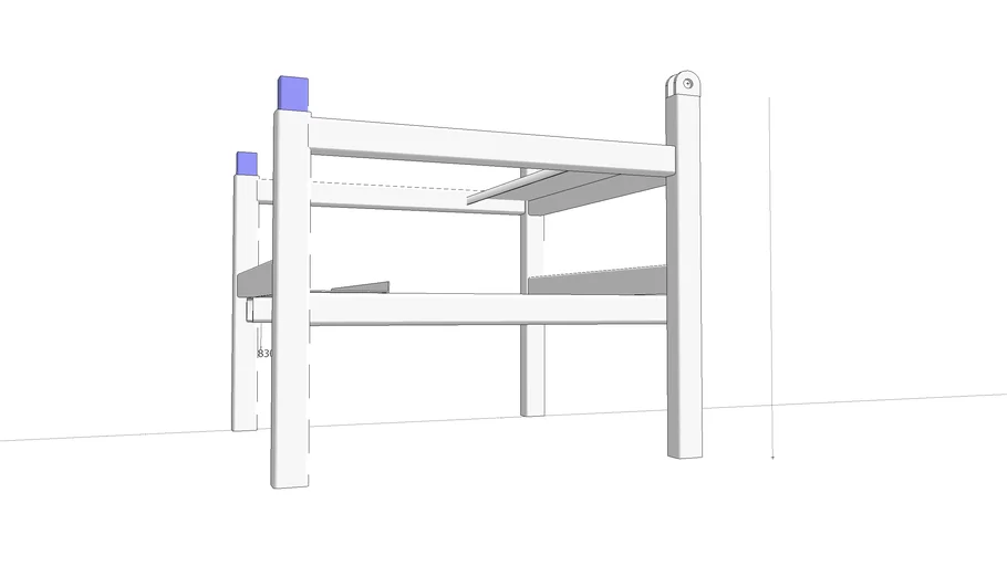 STUL NOHY KOMPLET | 3D Warehouse