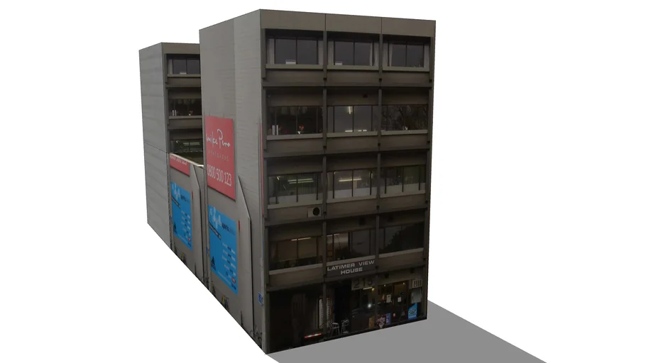 Latimer View House, Gloucester Street, Christchurch, NZ | 3D Warehouse