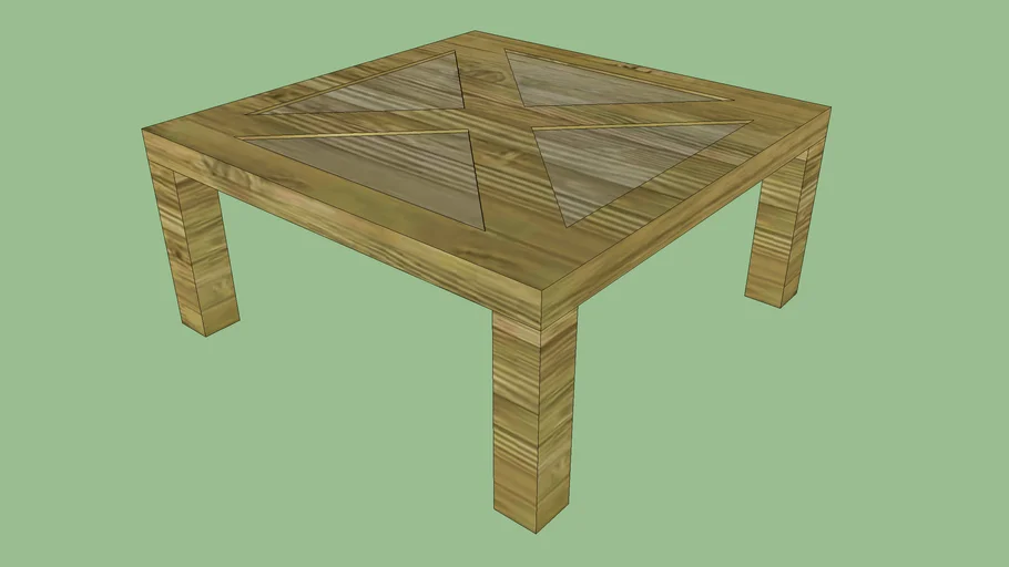 The Crated Table | 3D Warehouse