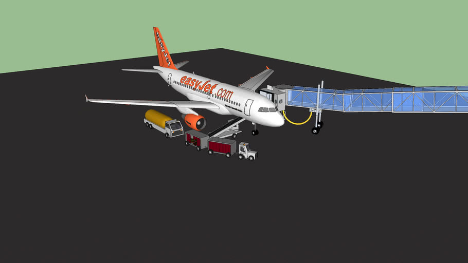 Easyjet Terminal | 3D Warehouse