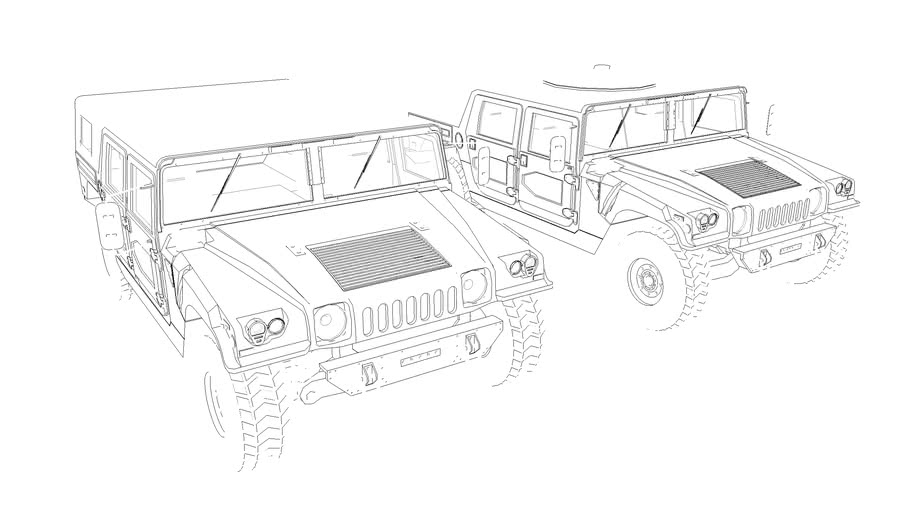 Humvee | 3D Warehouse