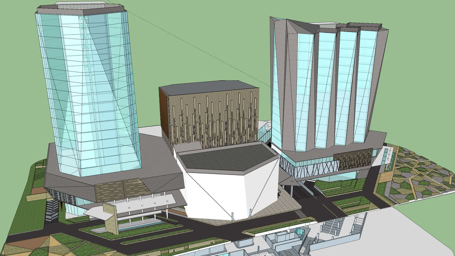 Mixed use building | 3D Warehouse