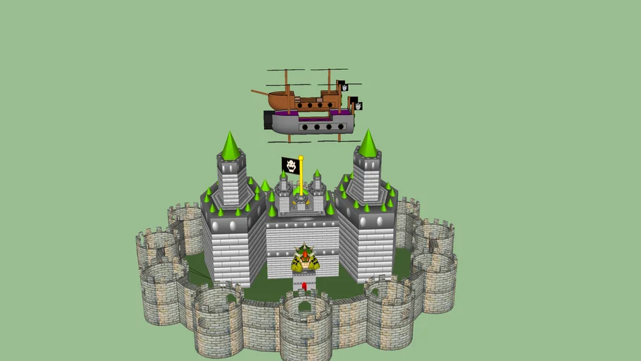 ArtStation Bowser Castle, 43% OFF | www.pinnaxis.com