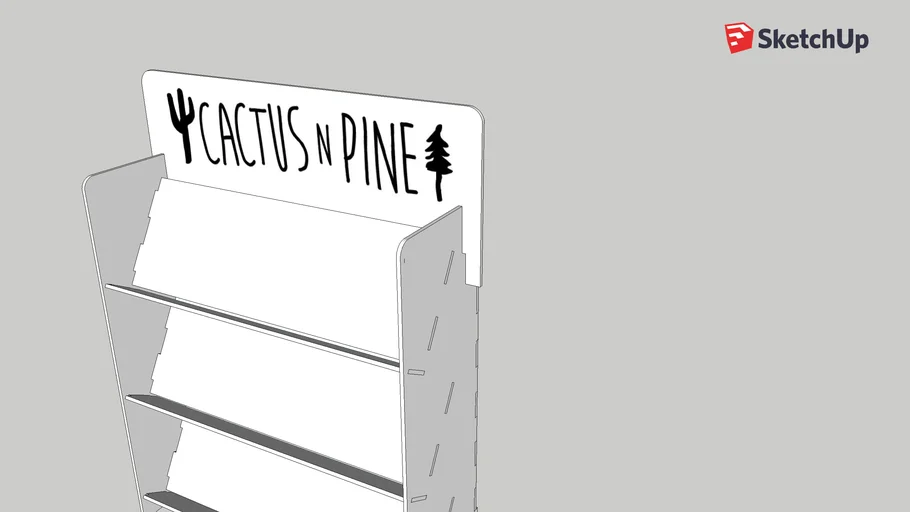 sticker stand | 3D Warehouse