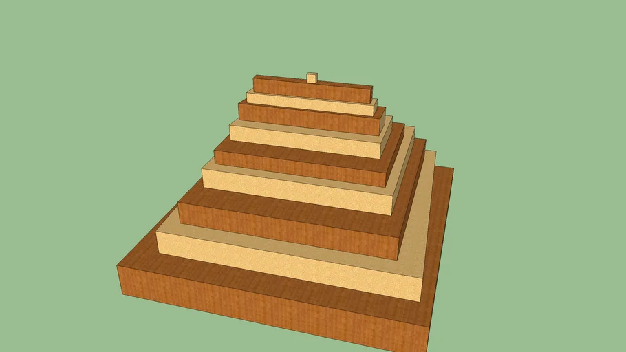 Messed-Up Pyramid | 3D Warehouse