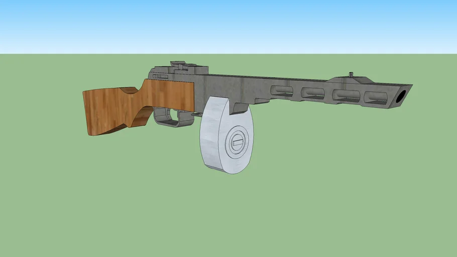 PPSH-41 | 3D Warehouse