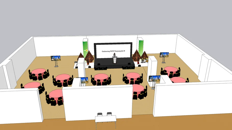 Tempat Acara | 3D Warehouse