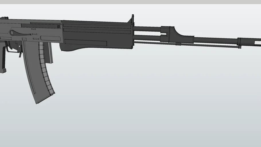 Concept AN94 and AK74 with fold ing stock | 3D Warehouse