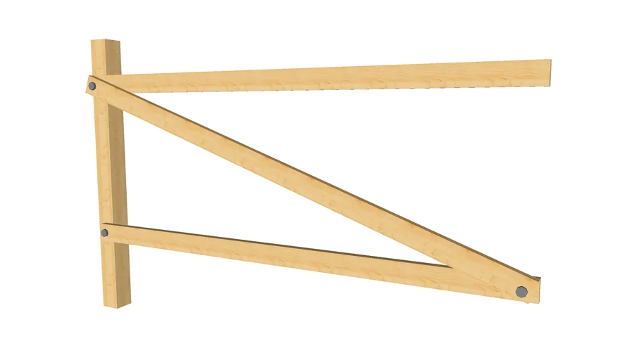 Wood Farm Fence Diagonal Rails - Detailed | 3D Warehouse