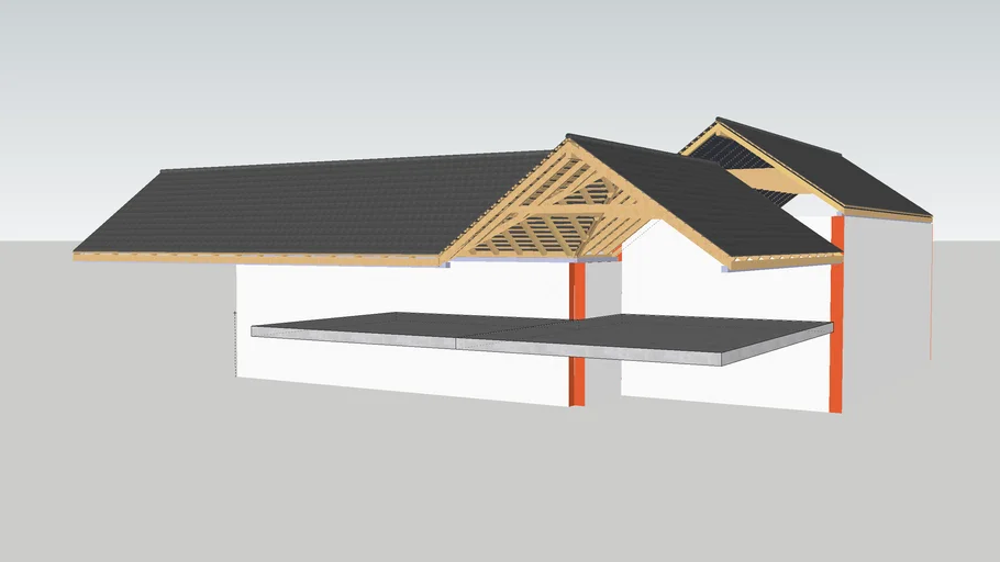 Strecha - stodola | 3D Warehouse