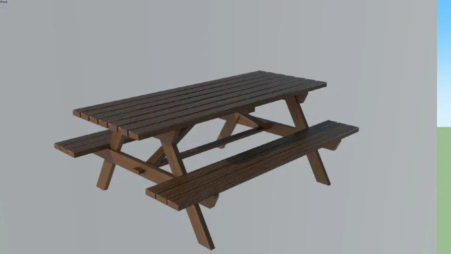 table picnic | 3D Warehouse
