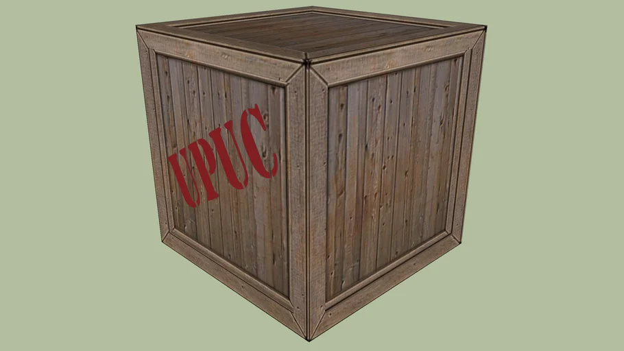 UPUC Drop Crate | 3D Warehouse