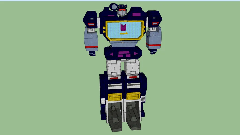 Soundwave: Genration 1 Transformer | 3D Warehouse