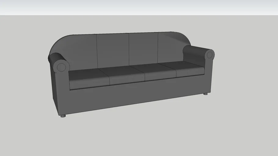 Simple Couch | 3D Warehouse