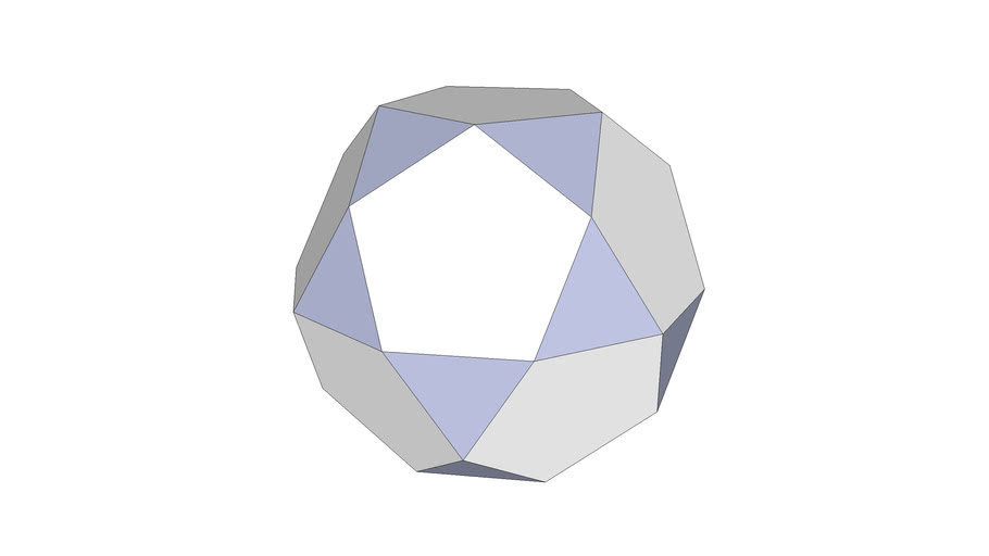 Truncated dodecahedron | 3D Warehouse