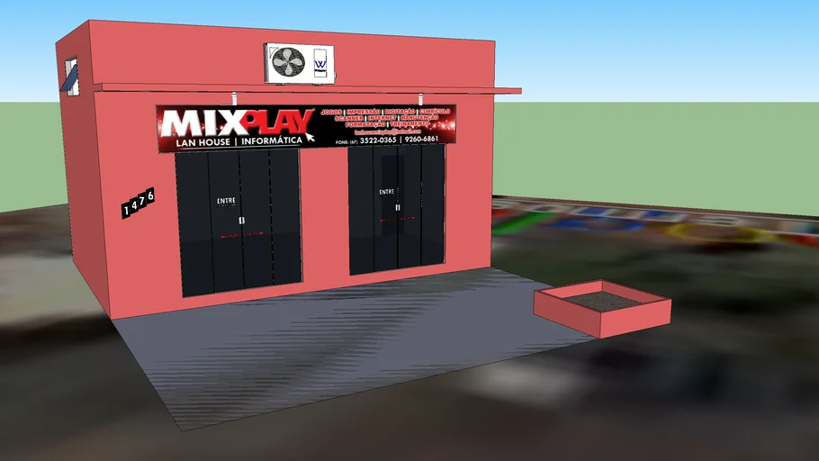 MIXPLAY LAN HOUSE E INFORMÁTICA | 3D Warehouse