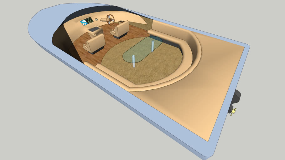 Luxuary Speed Boat | 3D Warehouse