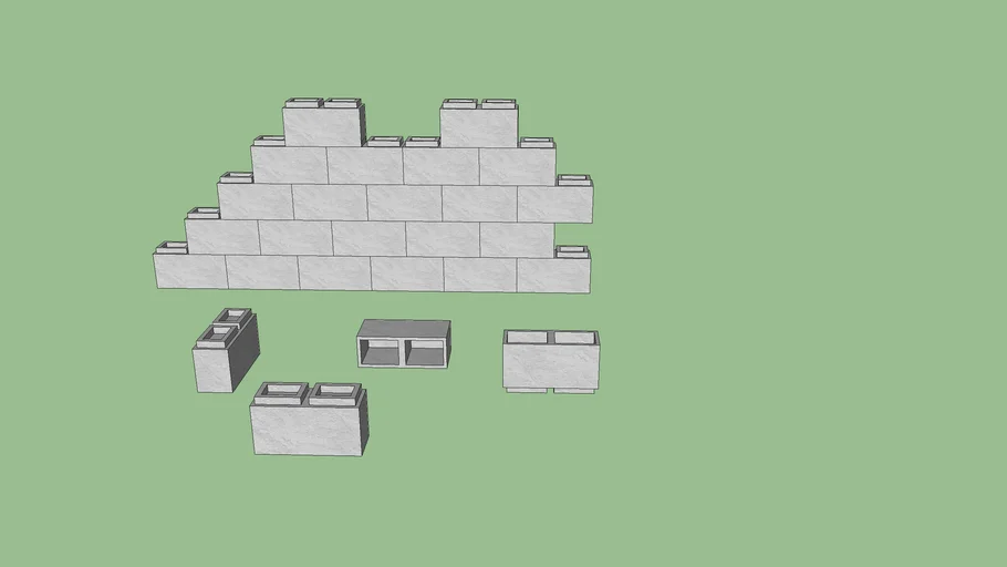 bloques tipo lego | 3D Warehouse