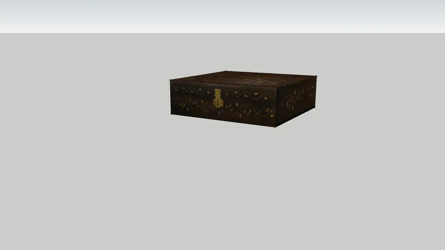 wooden box | 3D Warehouse