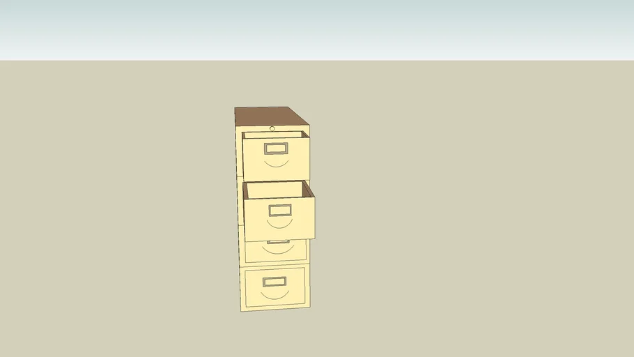 my file cabinet | 3D Warehouse