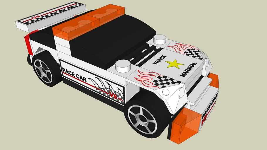 LEGO Track Mashal 8121 | 3D Warehouse