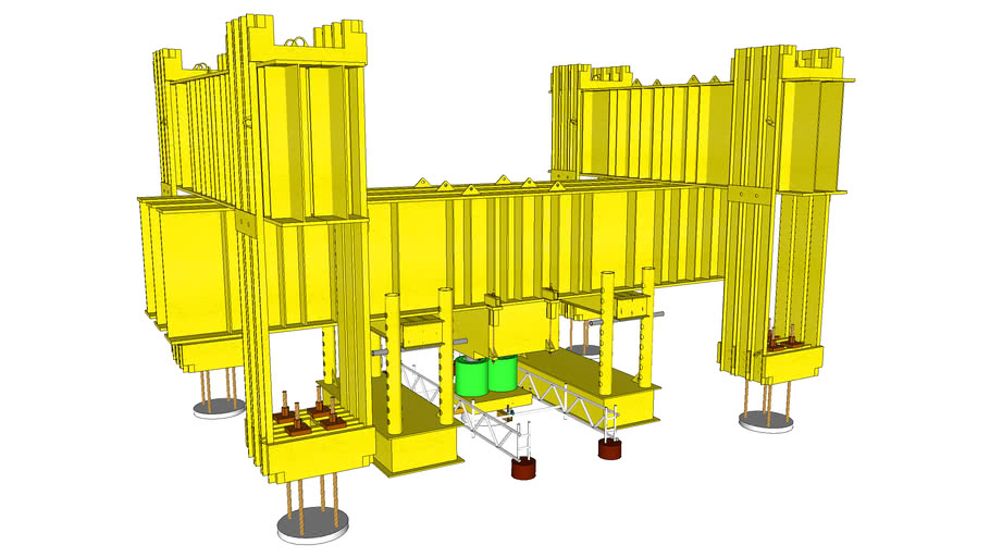 SOCOTEC 21 MN Reaction Frame | 3D Warehouse
