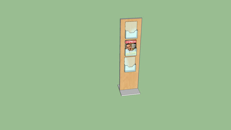 Présentoir,rack | 3D Warehouse